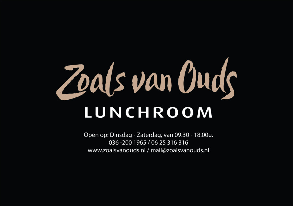 Openingstijden | Lunchroom "Zoals van Ouds"